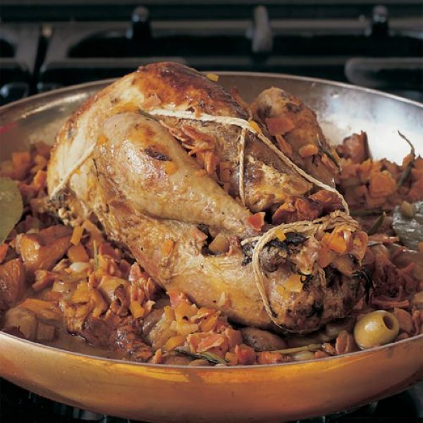 Fazant met paddenstoelen - recept - okoko recepten