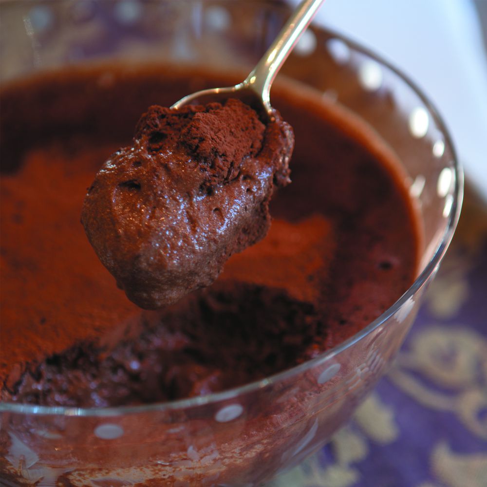 Chocolademousse met nocinolikeur - recept - okoko recepten