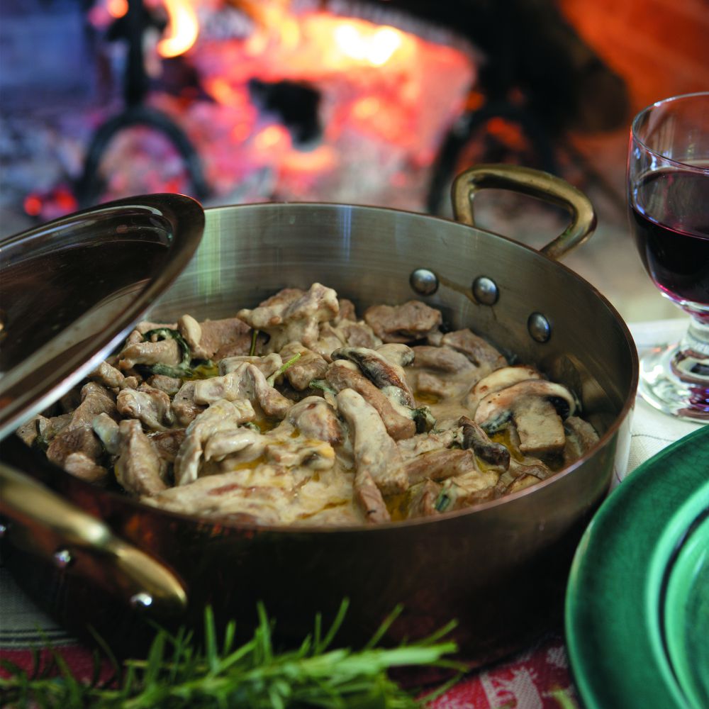 Kalfsvlees op zijn Zürichs (geschnetzeltes) - recept - okoko recepten