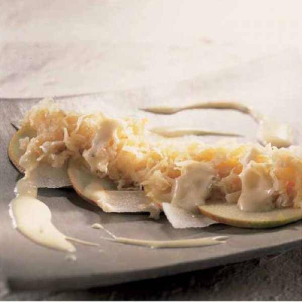 Zuurkool met appel en honing-mosterddressing - recept - okoko recepten