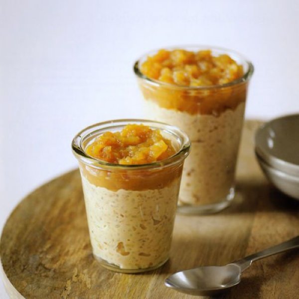 Rijstpudding met appel en kaneel - recept - okoko recepten