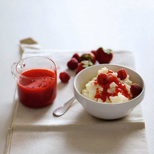 Rijstpudding met bosvruchten - recept - okoko recepten