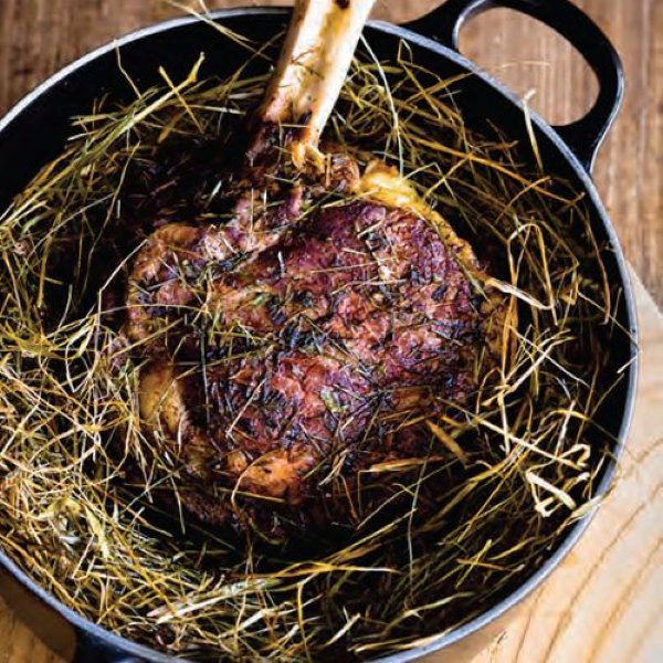 Runderribstuk in 't hooi - recept - okoko recepten