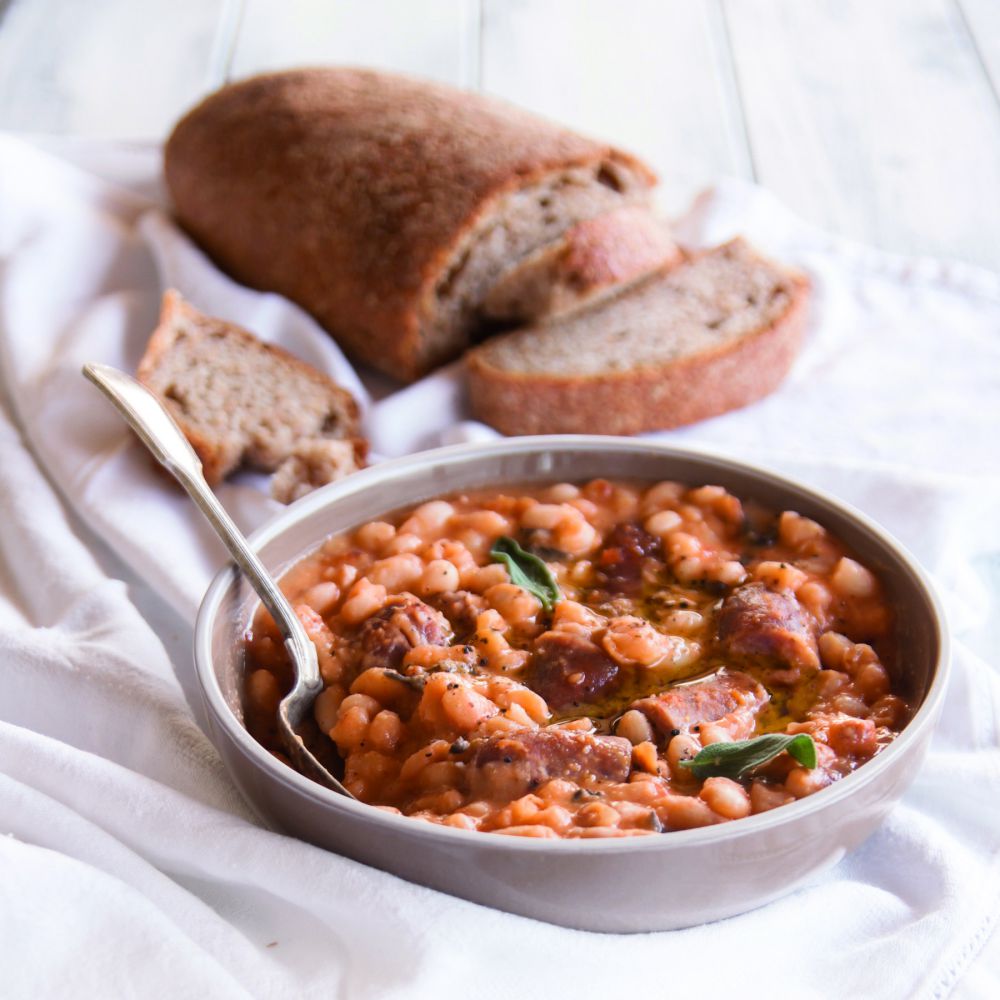 Gestoofde bonen all'uccelletto - recept - okoko recepten