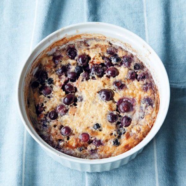 Havermout met gebakken fruit en noten - recept - okoko recepten