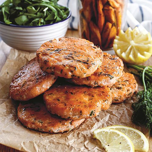 Viskoekjes met dille en bieslook - recept - okoko recepten Viskoekjes met dille en bieslook - recept - okoko recepten