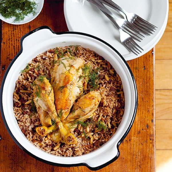 Icli pilav (kip met rijst) - recept - okoko recepten