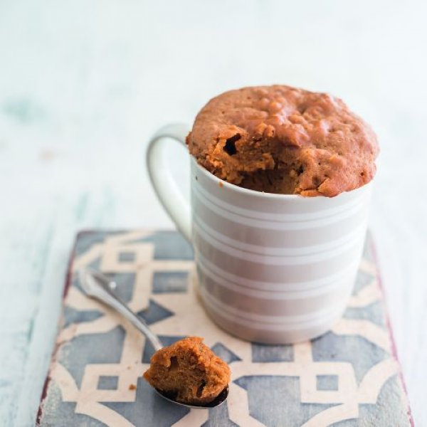 Mug cake met pindakaas - recept - okoko recepten