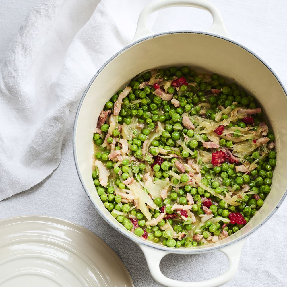 Doperwten à la Française - recept - okoko recepten