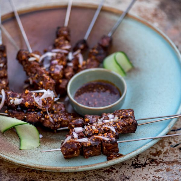 Sateh tempeh - recept - okoko recepten