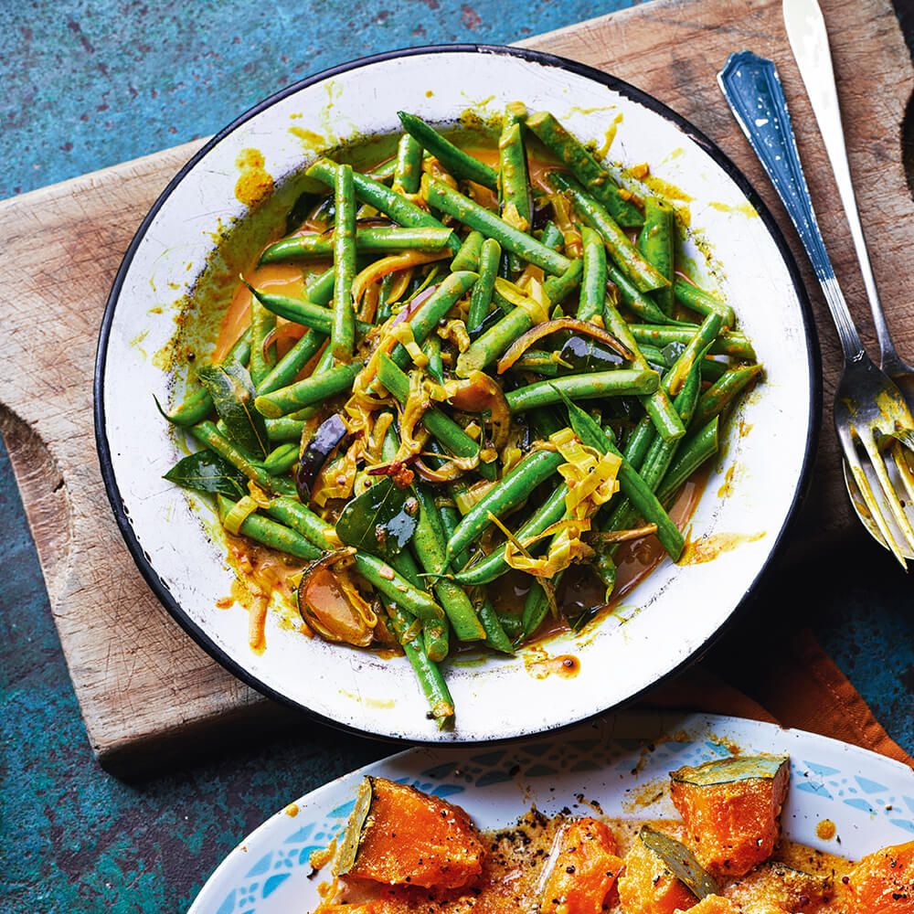 Sperziebonen curry - recept - okoko recepten