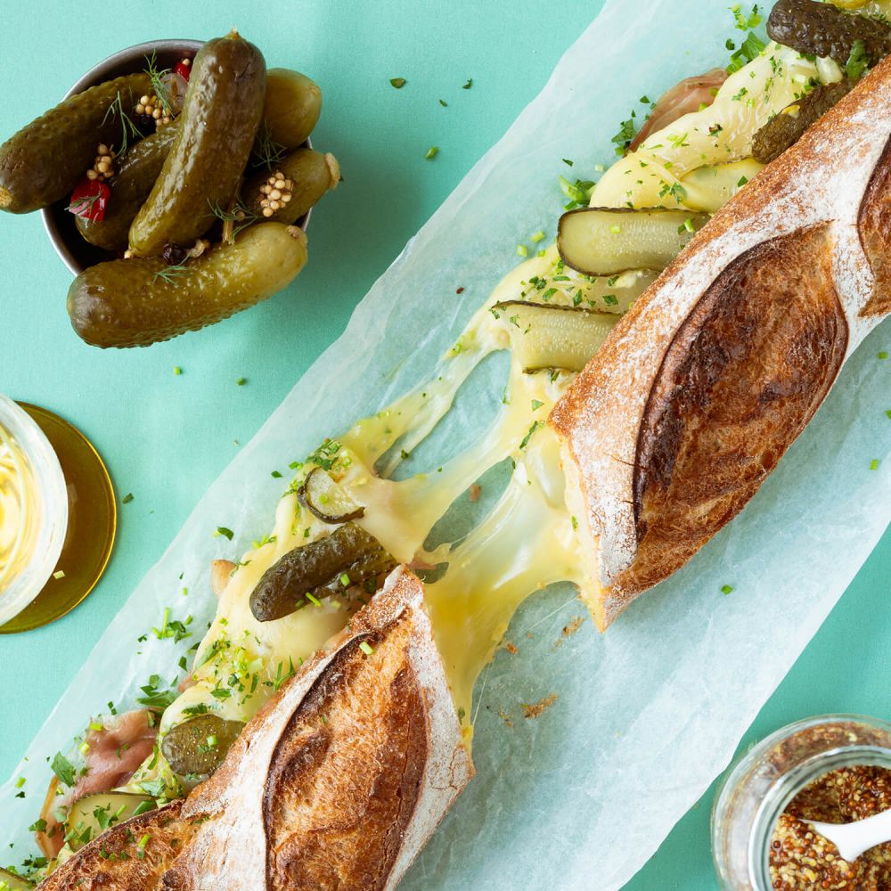 Broodje raclette - recept - okoko recepten