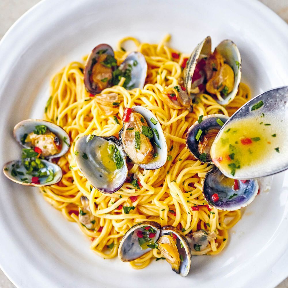 Tagliarini alla vongole - recept - okoko recepten