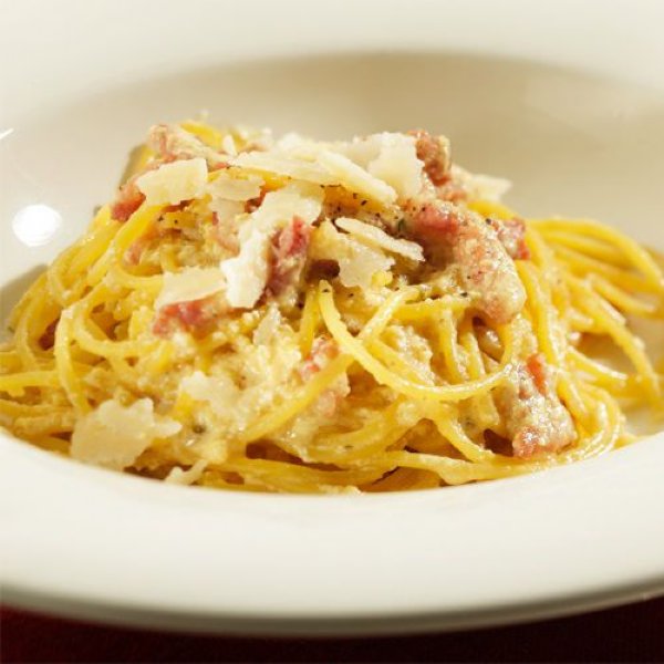 Spaghetti carbonara met roomkaas - recept - okoko recepten