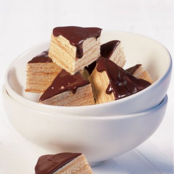 Amandelkoekjes in laagjes - recept - okoko recepten