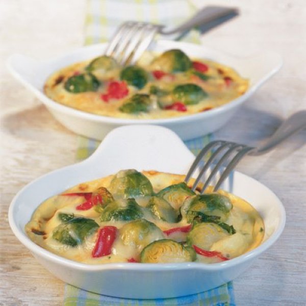 Gegratineerde spruitjes - recept - okoko recepten