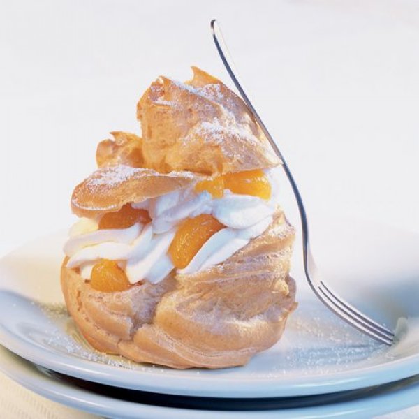 Soezen met mandarijnen of frambozen - recept - okoko recepten
