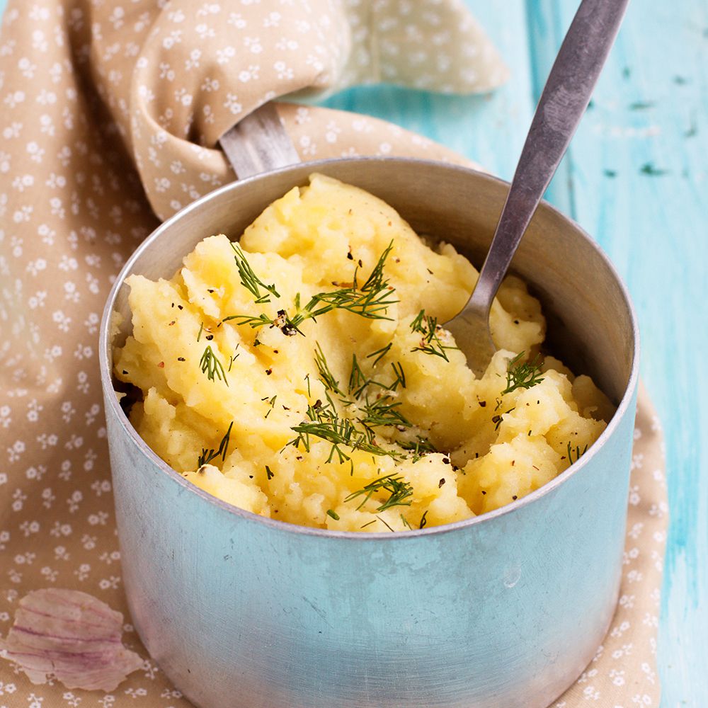 Aardappelpuree met knoflook en salie - recept - okoko recepten