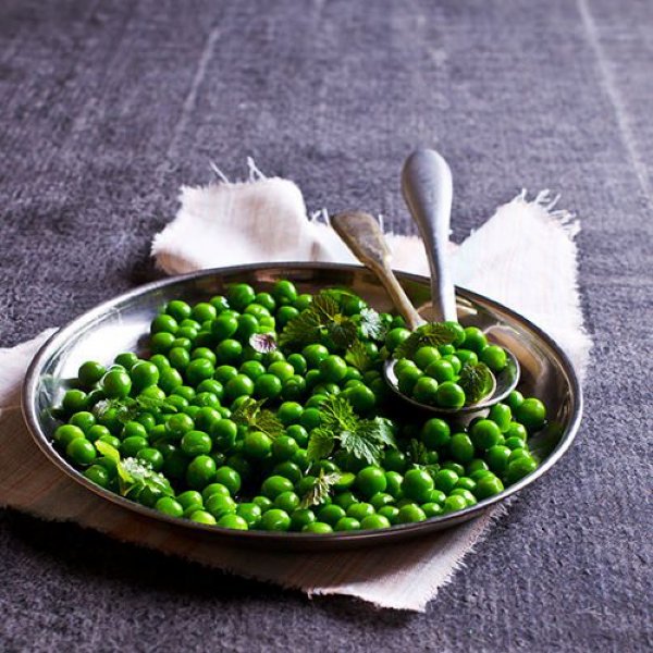 Verse doperwten met munt - recept - okoko recepten